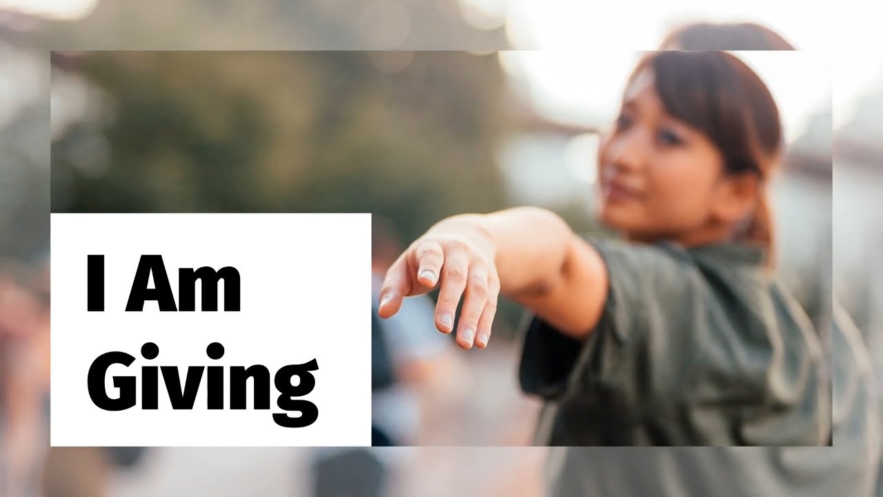 I Am Giving - VIDEO - Thom Byxbe's Research Desk