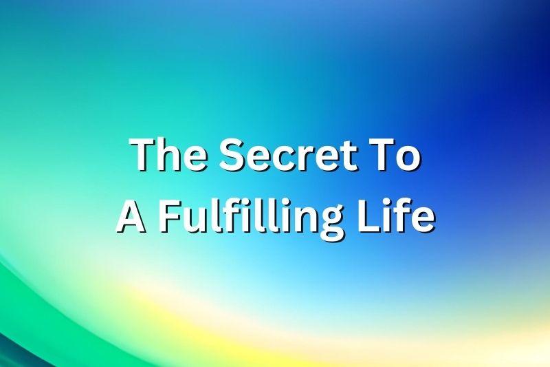 The Secret to a Fulfilling Life? Serving Those in Need! - Thom Byxbe's ...
