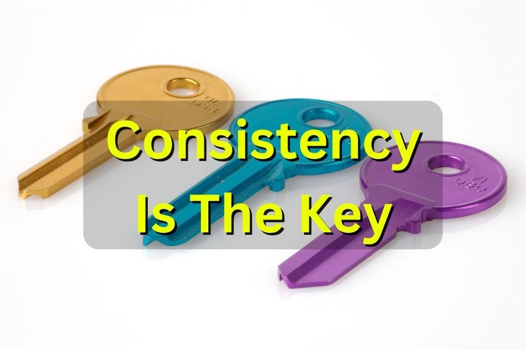 Consistency Is The Key - Thom Byxbe's Research Desk