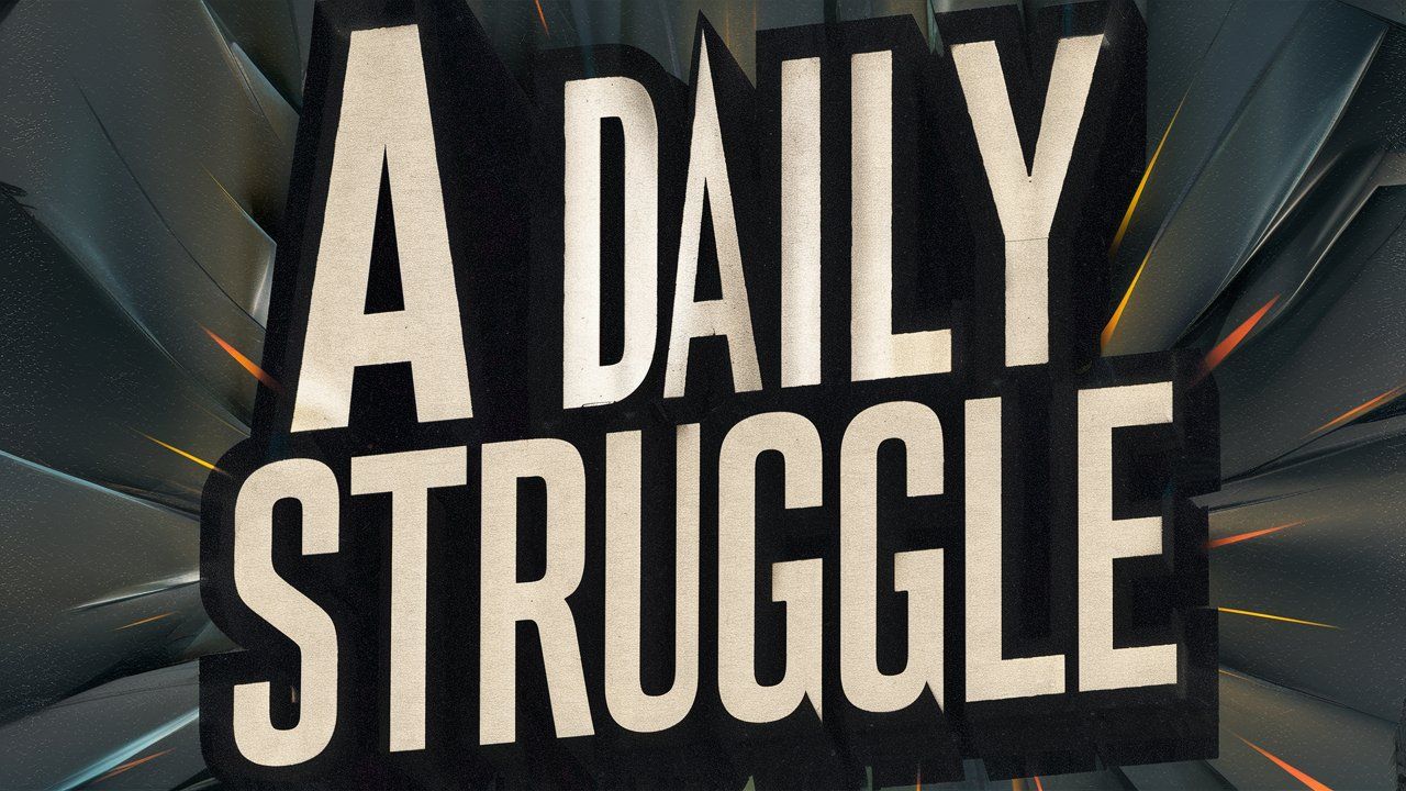 A Daily Struggle - Thom Byxbe's Research Desk A Daily Struggle - Thom Byxbe's Research Desk