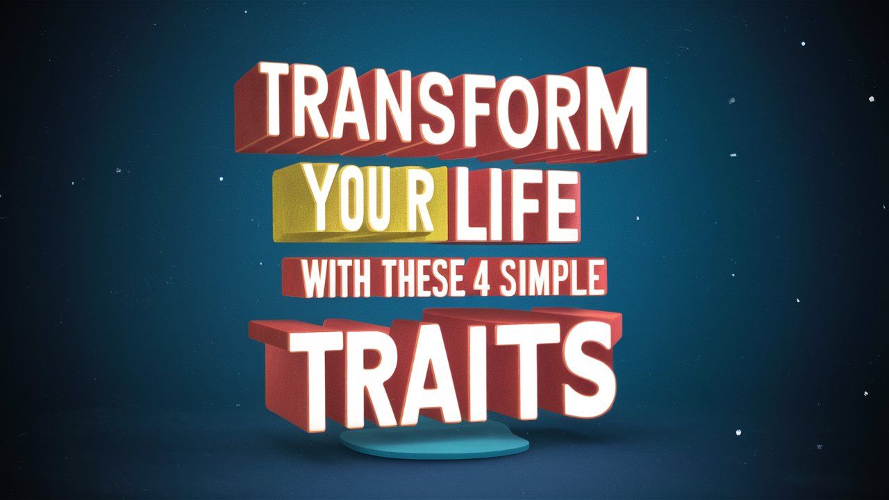 Transform Your Life with These 4 Simple Traits! - Thom Byxbe's Research Desk
